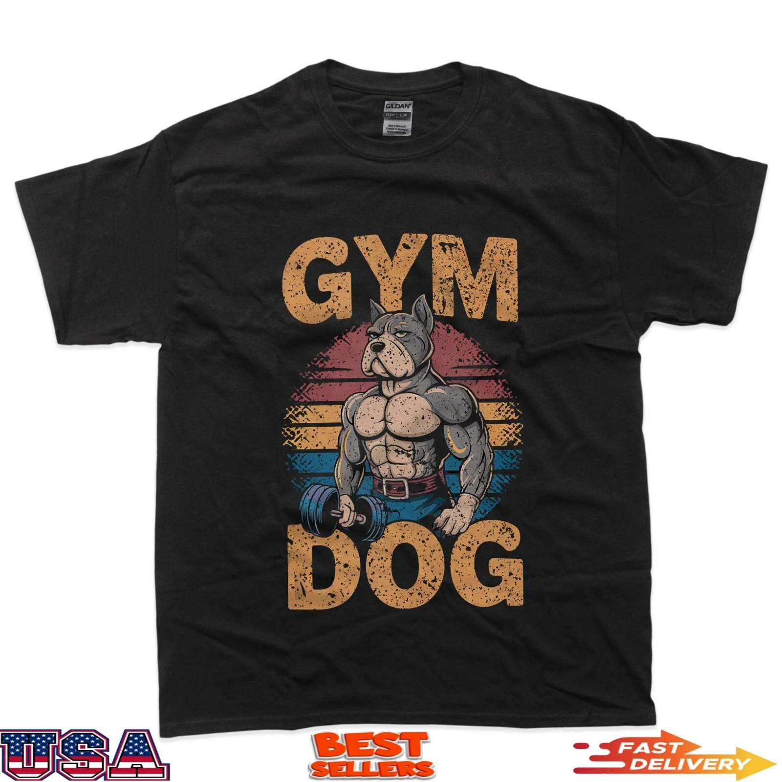 Gym Dog Meaning Gym Dog Costume Weight Lifting Gym Dog T-Shirt ...