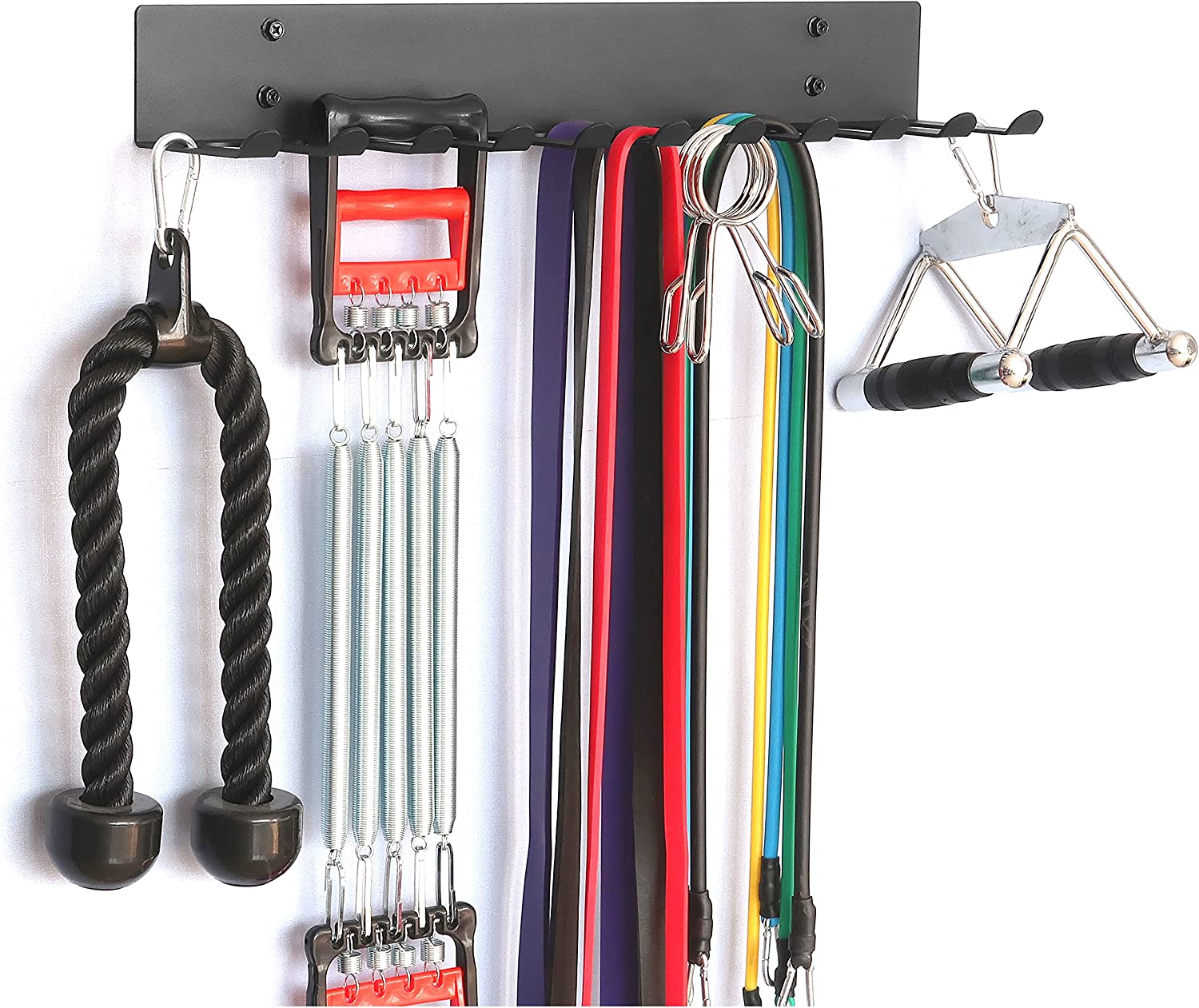 Gym Equipment Storage Rack Resistance Bands Storage Hanger Barbell Rack ...