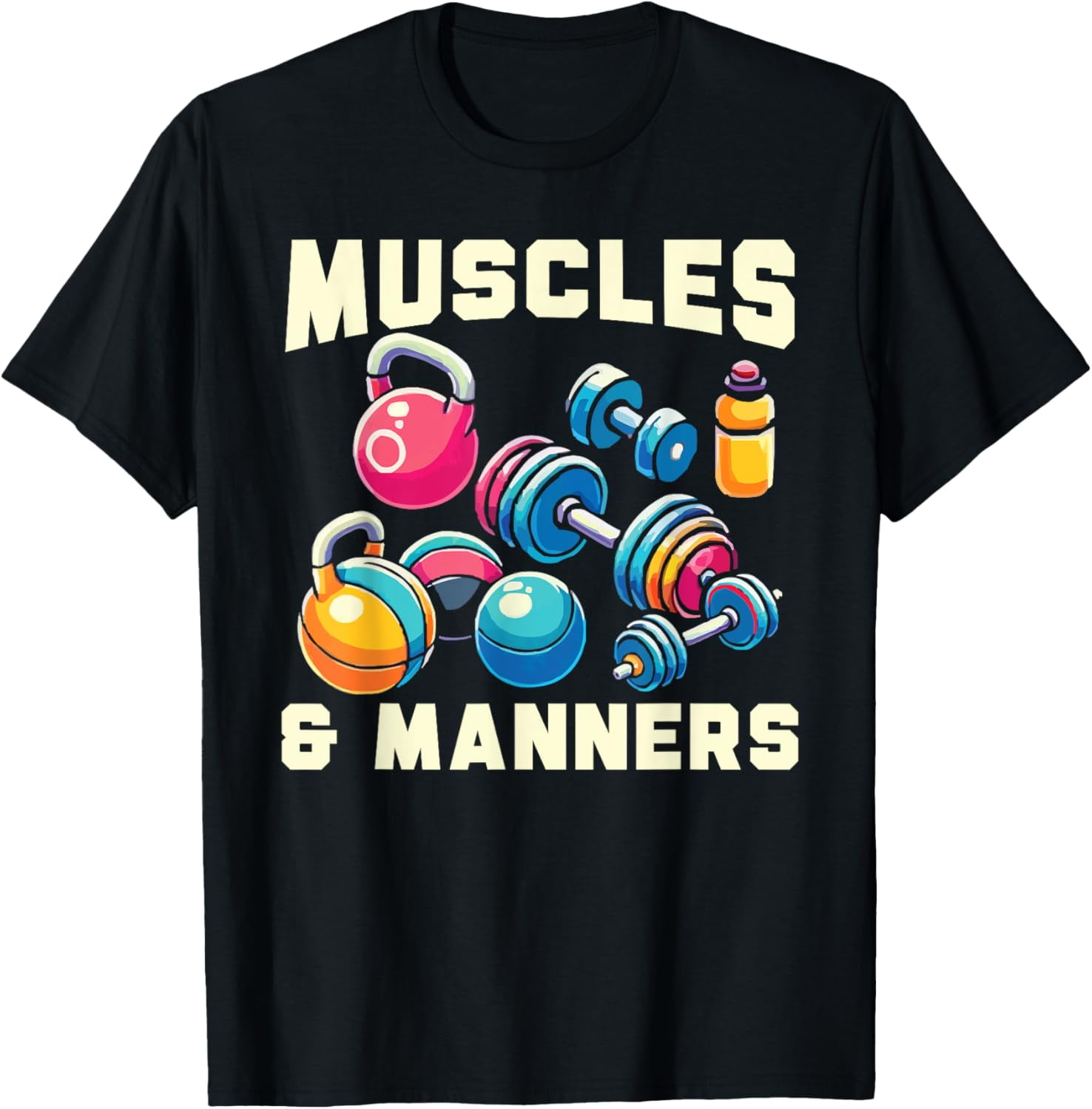 Gym Etiquette Workout Bodybuilding Fitness Bodybuilder T-Shirt ...