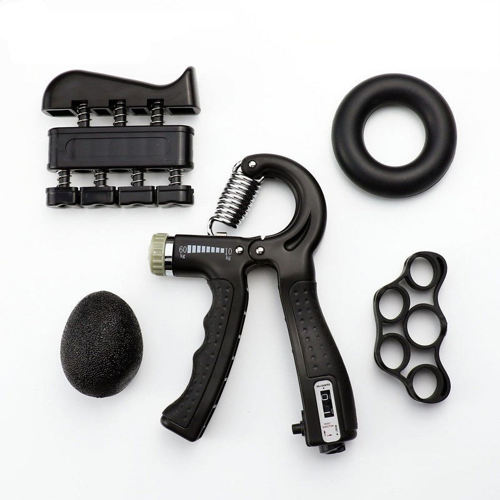 Gym Fitness Adjustable Count Hand Grip Set - Walmart.com