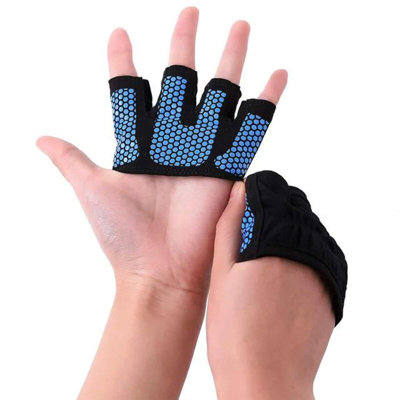 Gym Fitness Half Finger Gloves Men Women for Crossfit Workout Glove ...