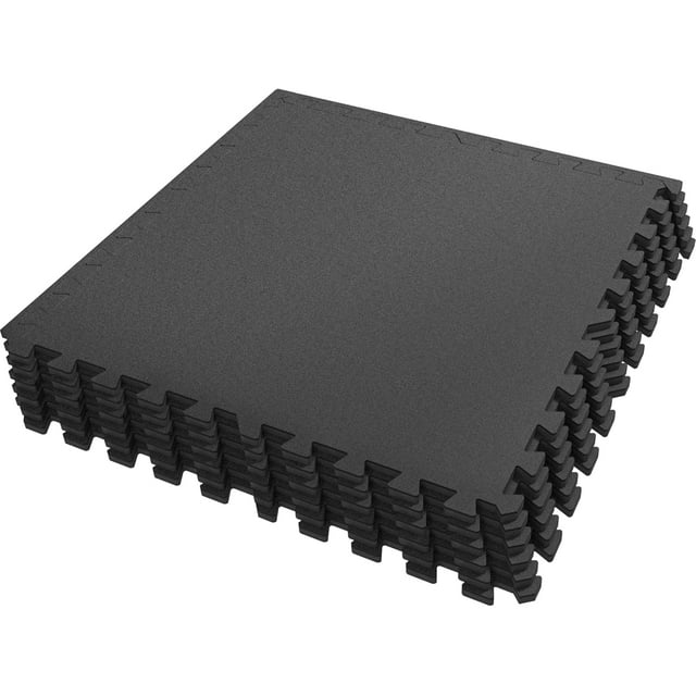 Gym Flooring for Home Gym,Gym Floor Mat with Heavy Duty Rubber Top ...