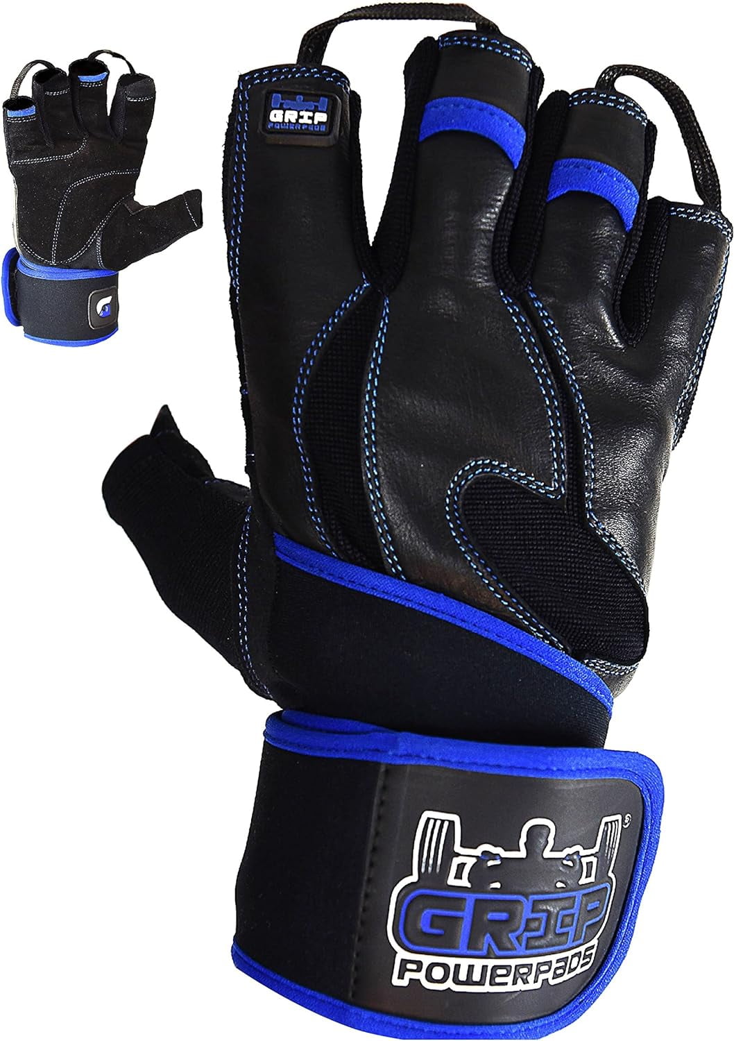 Gym Gloves - Ranger with Built in 2" Wide Wrist Wraps Design for Weight ...