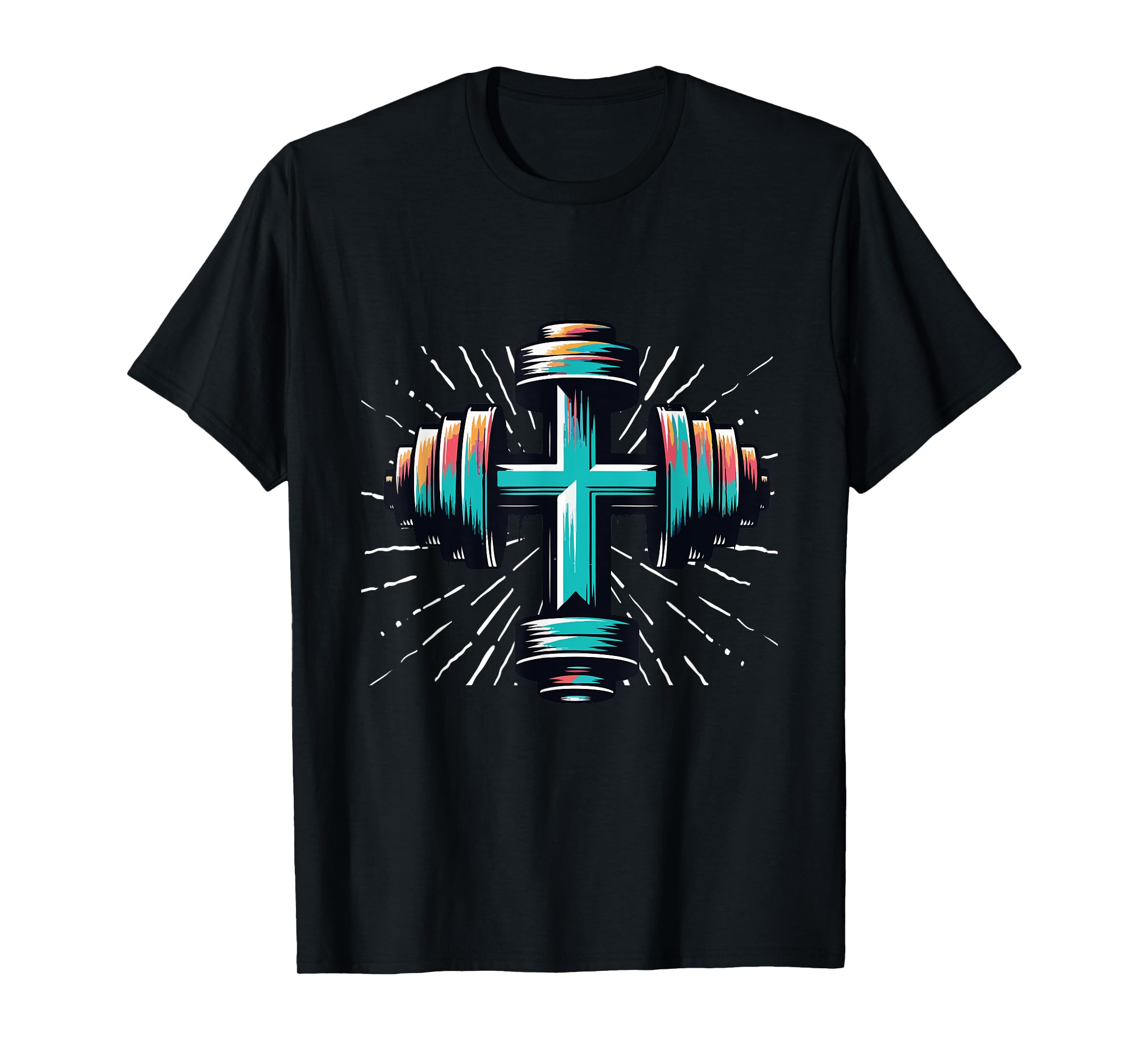 Gym Instructor Christian Beliefs Bodybuilding Jesus Christ T-Shirt-4XL ...