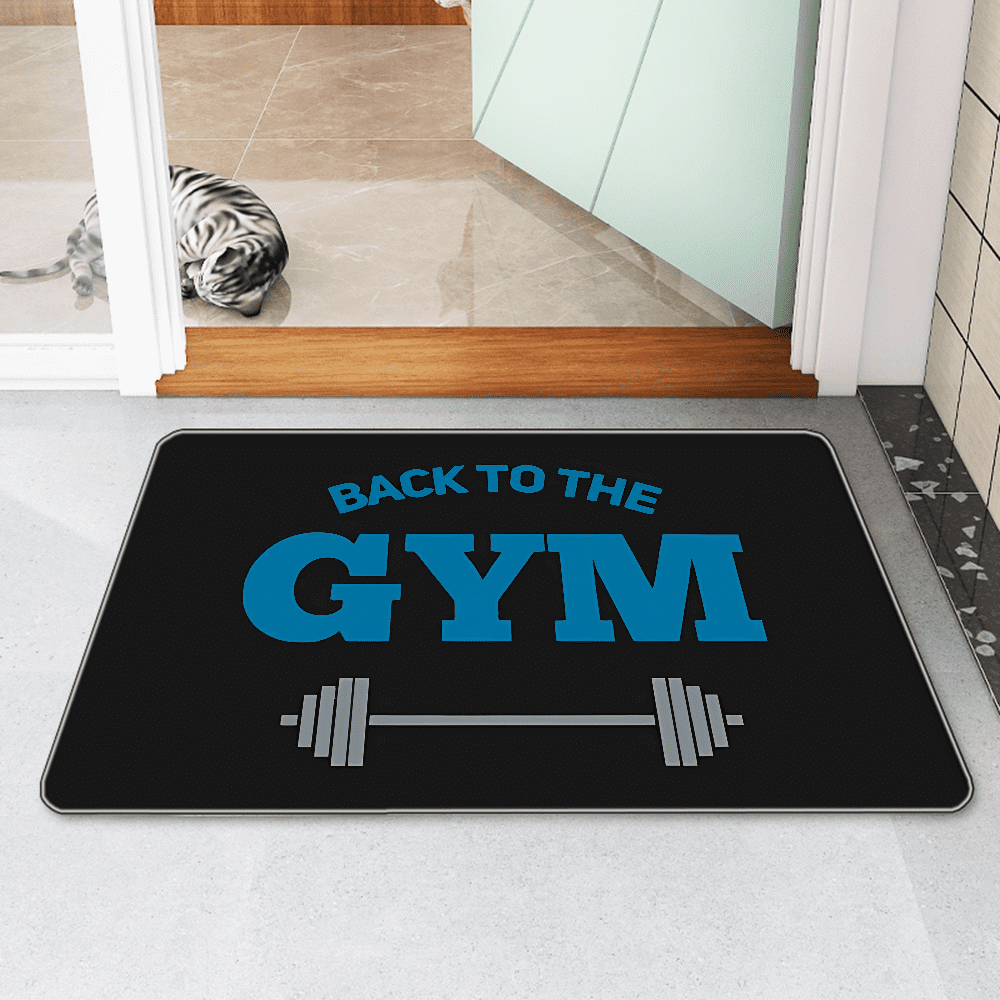 Gym Kitchen Carpet Floor Mat Carpets Bath Mats Room Rugs Doormat Rug ...