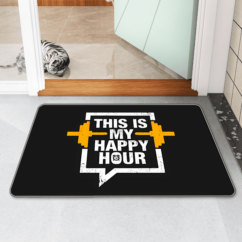 Gym Kitchen Carpet Floor Mat Carpets Bath Mats Room Rugs Doormat Rug ...