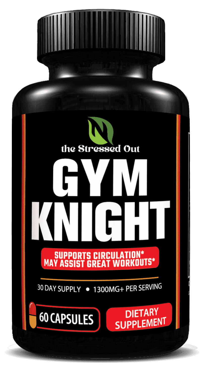 Gym Knight Pre Workout Capsules, Nitric Oxide Support Supplement with L ...