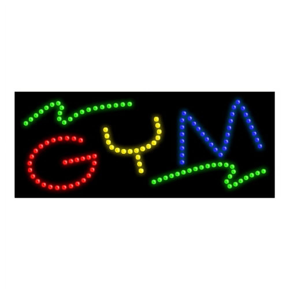 Gym-LED Dots Sign Made in USA - Walmart.com