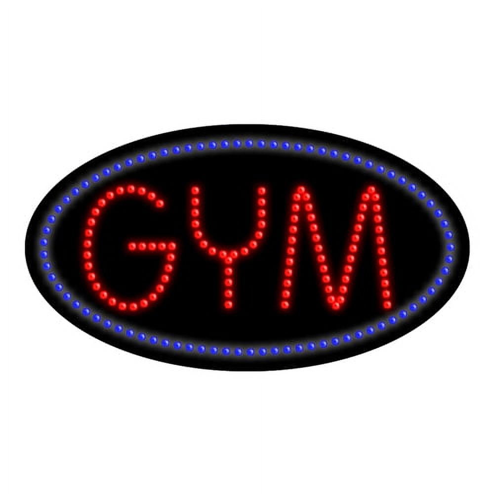 Gym-LED Dots Sign Made in USA - Walmart.com