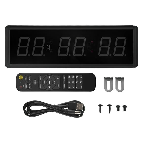 Digital Wall Clock Stopwatch