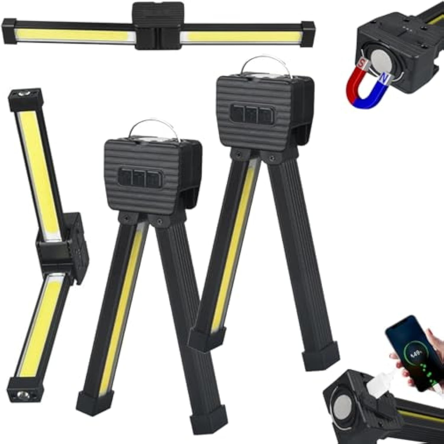 Gym Lamp for Posing, Portable Gym Lamp for Posing - 180° Adjustable/7 ...