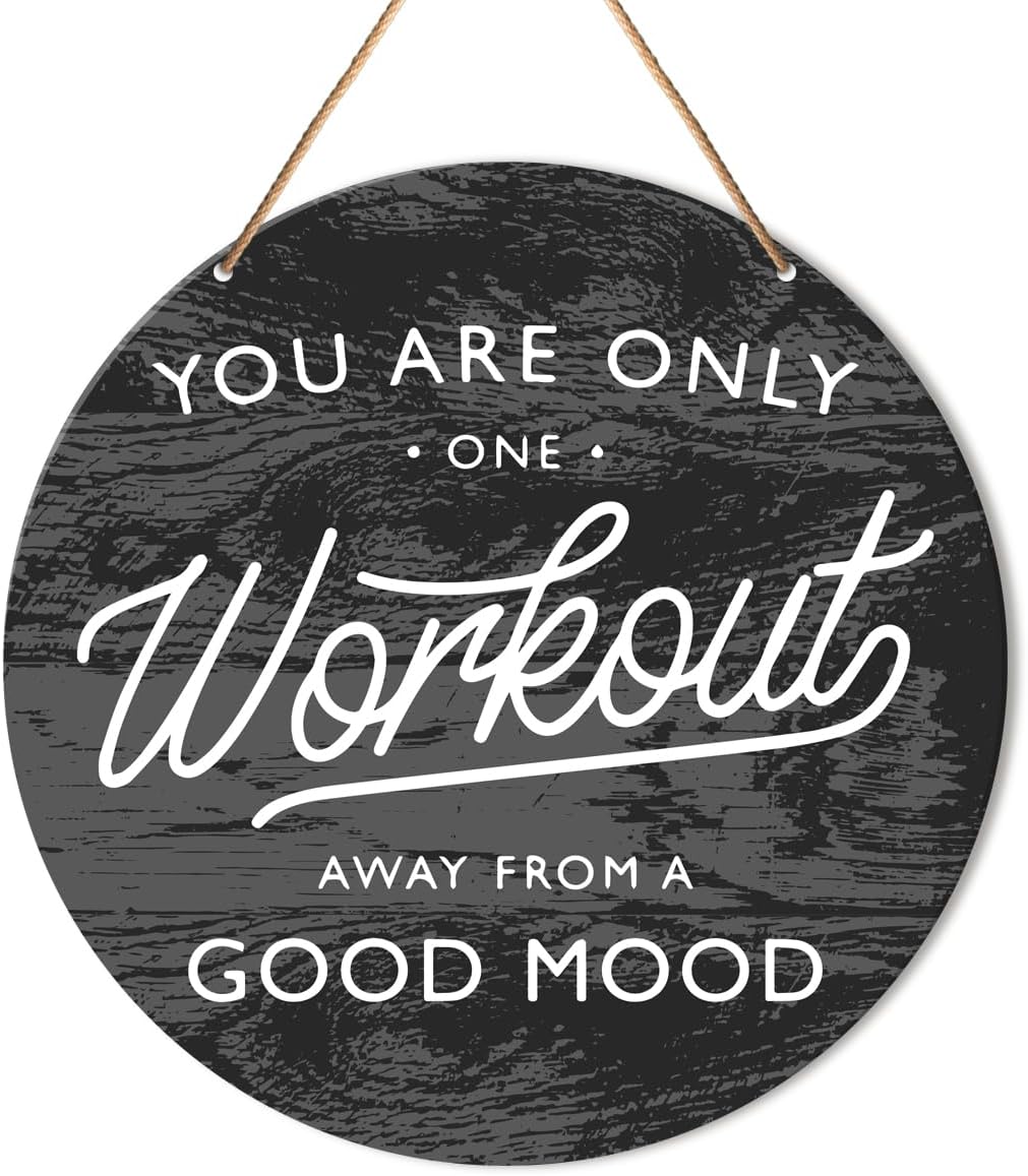Gym Motivation Signs Wall Decor, Home Gym Inspirational Wall Decor Gym ...