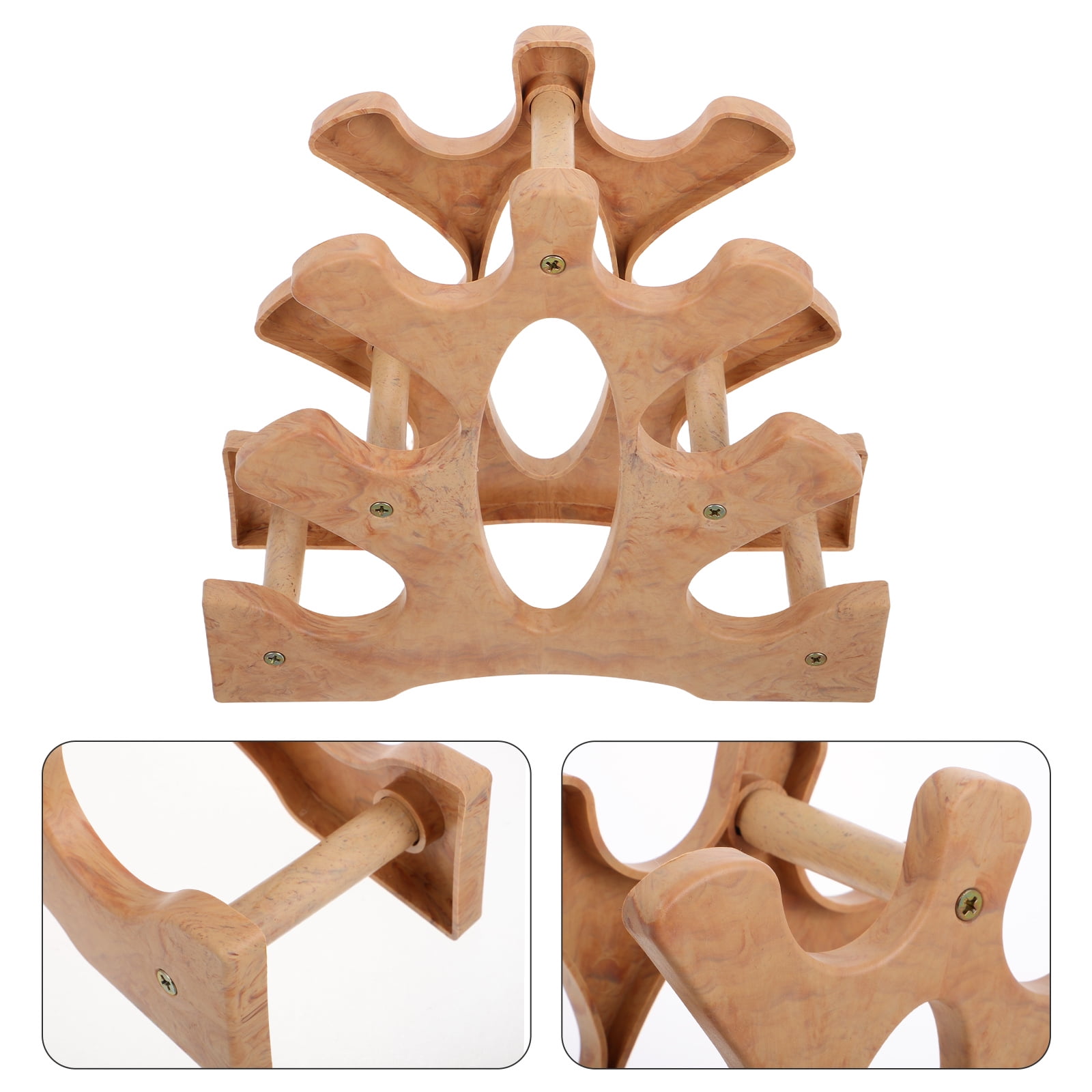 Dumbbell Rack Stand Only 3 Tier Dumbbell Bracket Free Weight Stand for ...