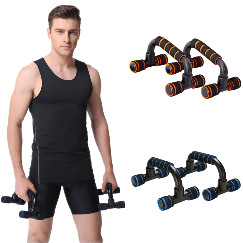 Gym Push Up Bars Stand Non-slip Home Fitness Gym Handles Exercise Arm ...