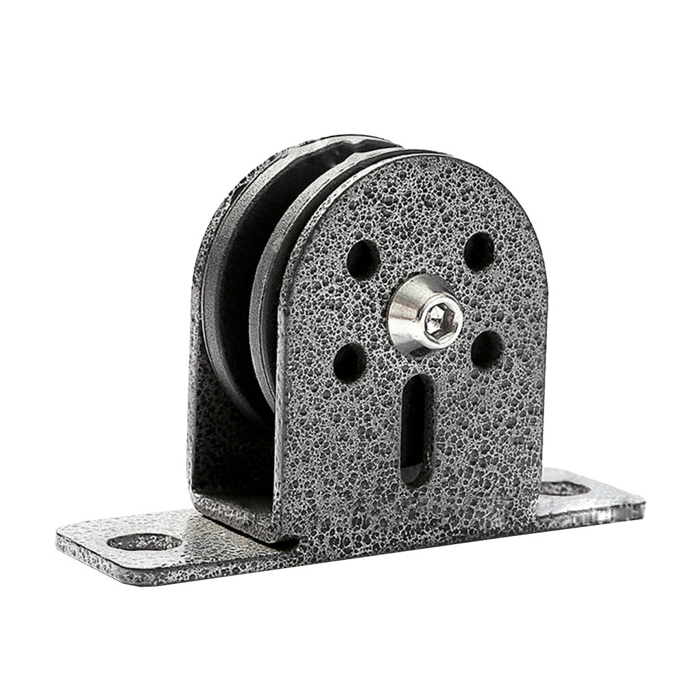 Gym Quiet Fixed Pulley Wire Rope Guide Wheel Fixed Bearing Block ...