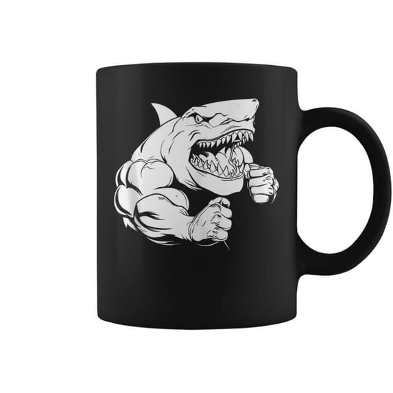 Gym Shark Exercise Training Workout Coffee Mug - Walmart.com