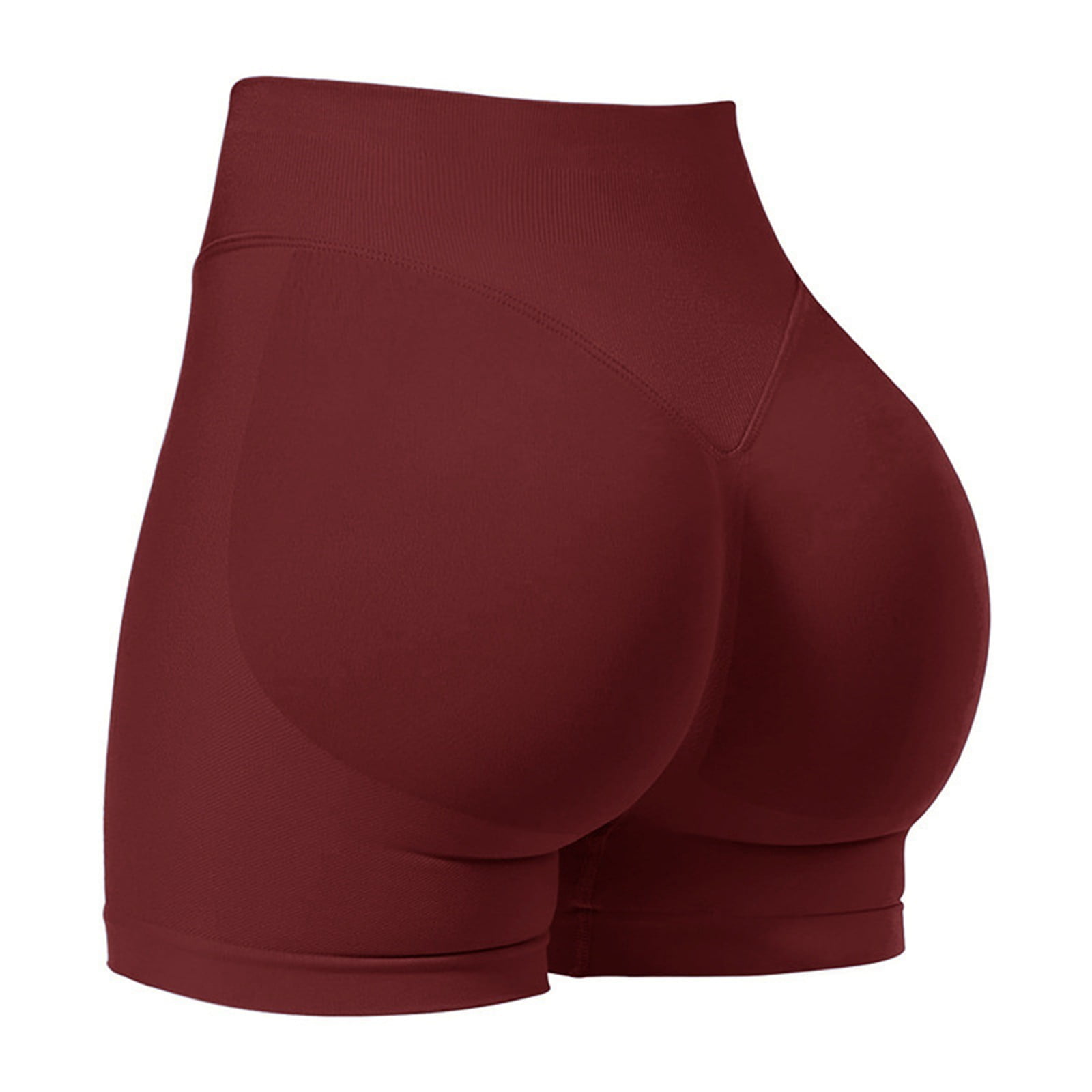 Gym Shorts Women,Impact Shorts Hidden Scrunch Butt Lifting Seamless Gym ...