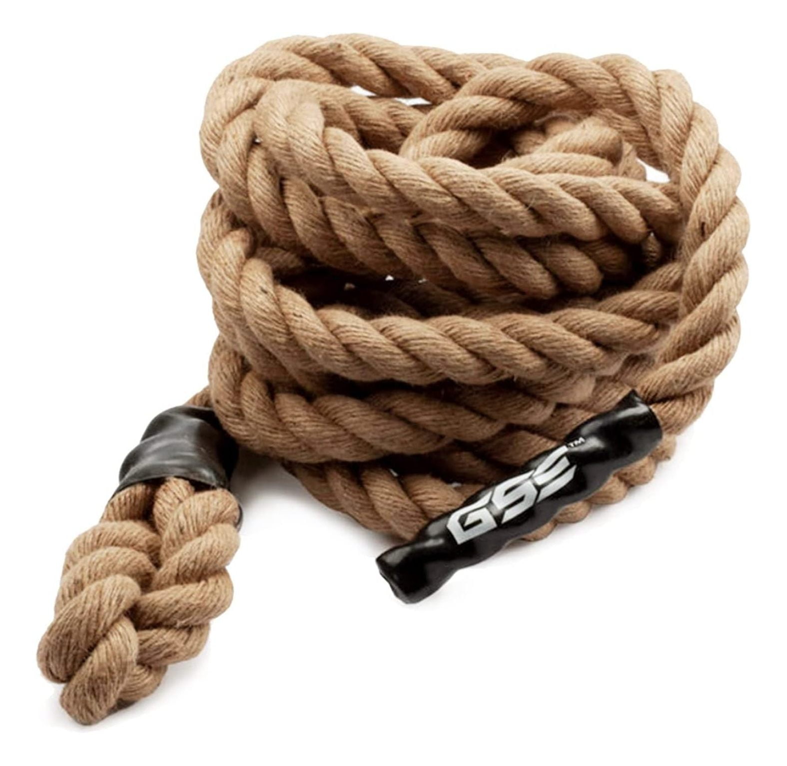 Gym Sisal Climbing Rope, 1.5" Diameter Heavy Workout Rope for Indoor ...