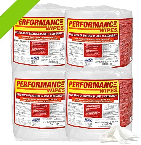 Gym & Spa Performance Disinfectant Wipes - 4 Pack (3200 Wipes ...