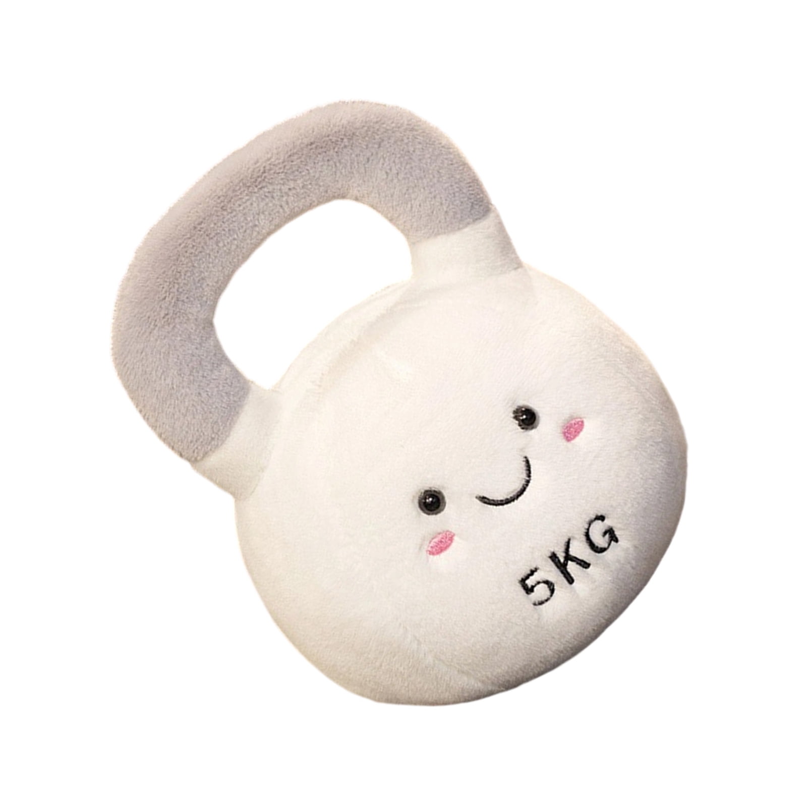 Gym Theme Lovely Kettlebell Plush Toy Throw Pillow Infant Sensory Play ...