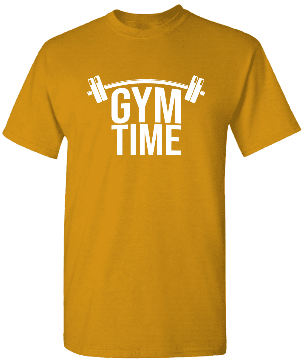 Gym Time - Motivational T-Shirt Exercise T-Shirt Motivation T-Shirt ...