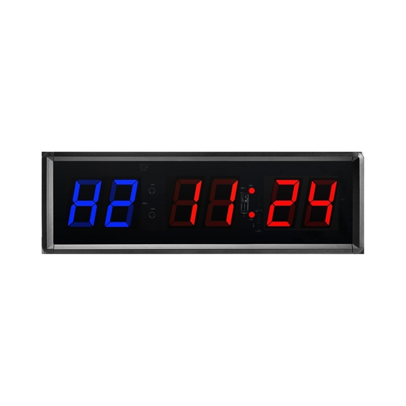 Gym Timer Digital Countdown Clock Stopwatch With Remote LED Interval ...