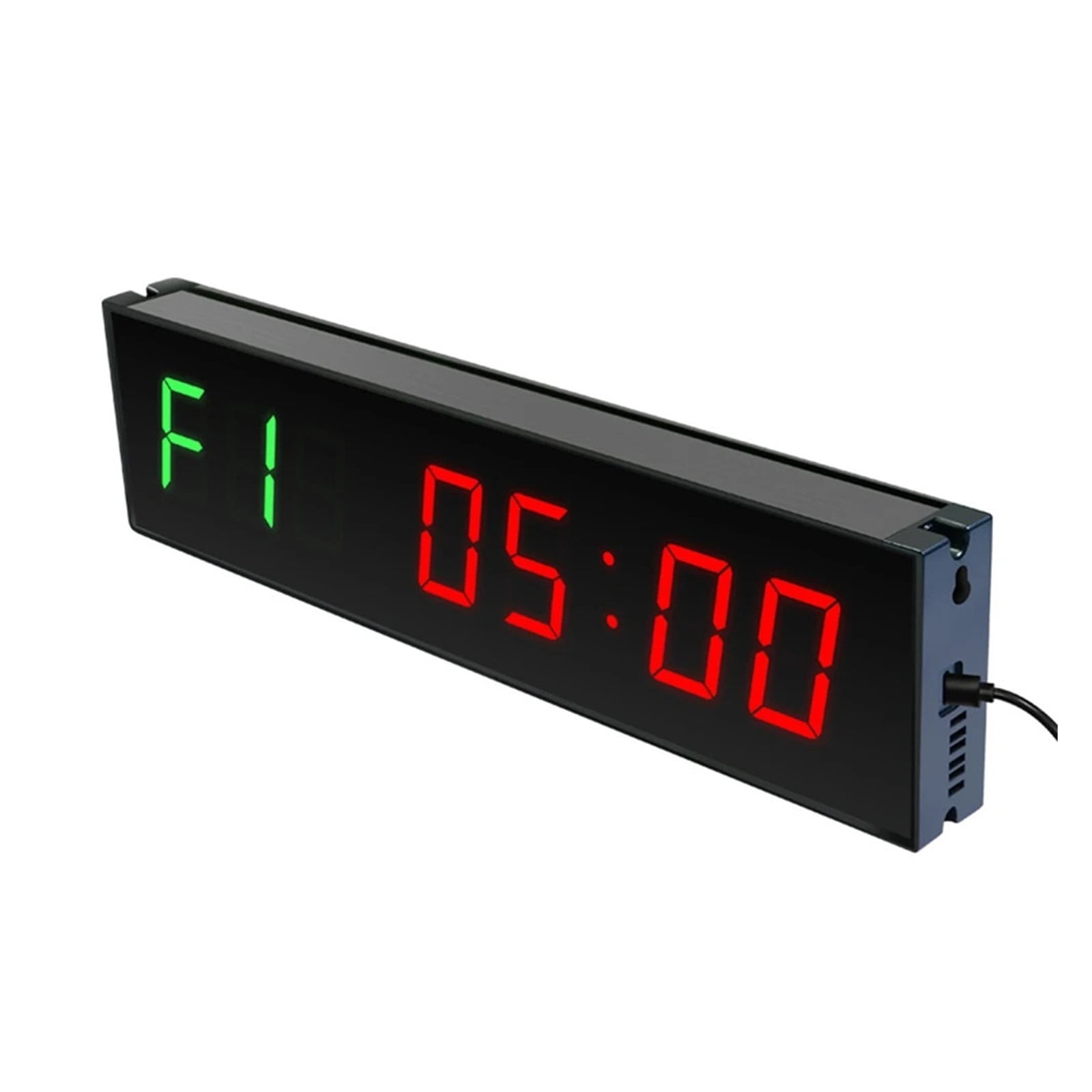 Gym Timer Digital Countdown Clock Stopwatch With Remote LED Interval ...