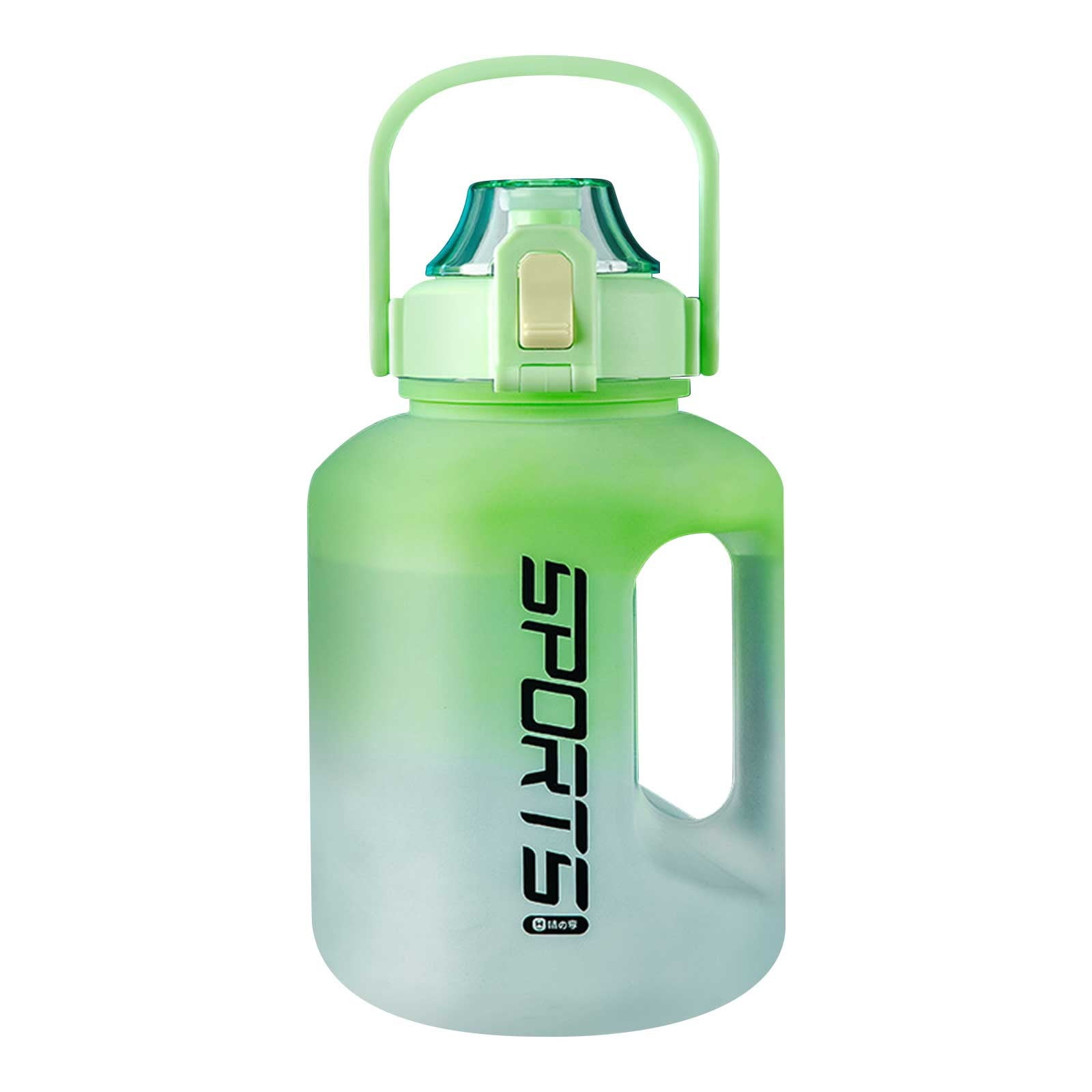 Gym Water Bottle with Handle Fitness Sports Water Bottle Ton Bucket ...