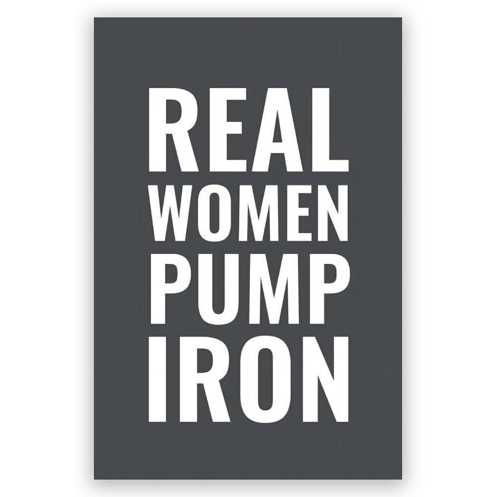 Gym fitness wall art collection motivational posters (12) real woman ...