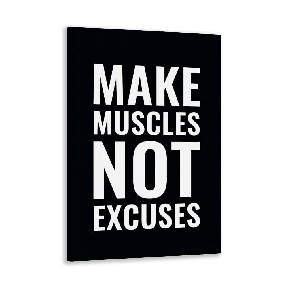 Gym fitness wall art collection motivational posters (4) real woman ...