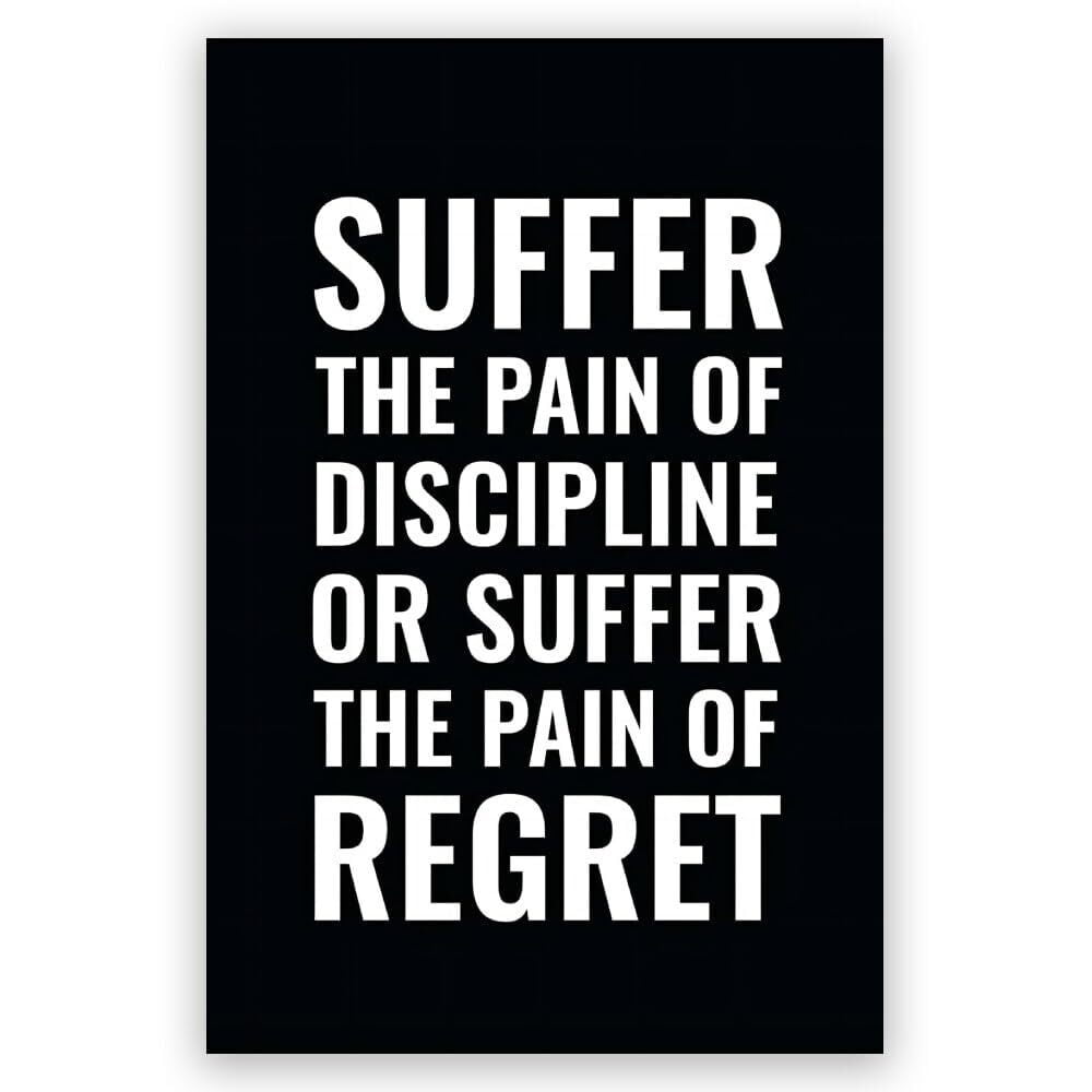 Gym fitness wall art series if it's important you'll find a way poster ...