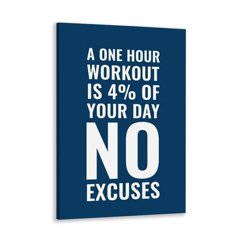 Gym fitness wall art series if it's important you'll find a way poster ...