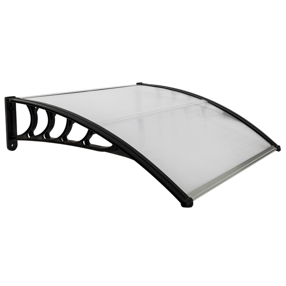 GymChoic Window Awning Canopy,Outdoor Patio Porch Polycarbonate Hollow ...