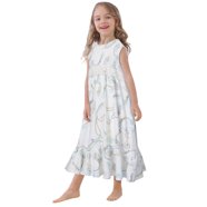 Komar Kids Unicorn Girl's Female Short Sleeve Hooded Jersey Nightgown ...