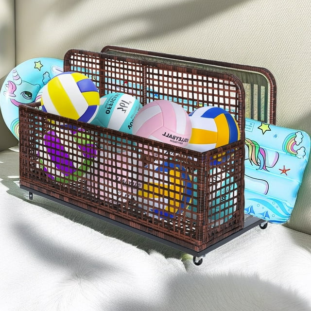 GymChoice Poolside Float Storage, Outdoor Storage, Patio Poolside Float ...