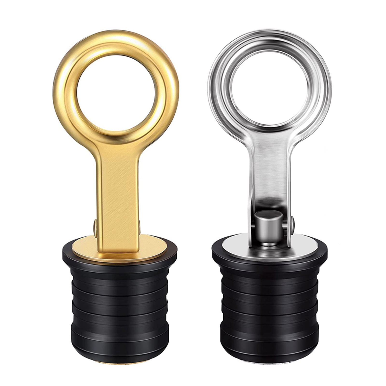 GymChoice Snap-Handle Drain Plug, Marine Drain Plug for 3/4" ,"1" or 1 ...