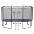 Gymax 15 FT High Weight Capacity Outdoor Trampoline Bounce Combo with ...