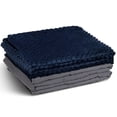 Gymax 20lbs 60"x 80" Weighted Blanket Sleeping Helper Removable Soft ...