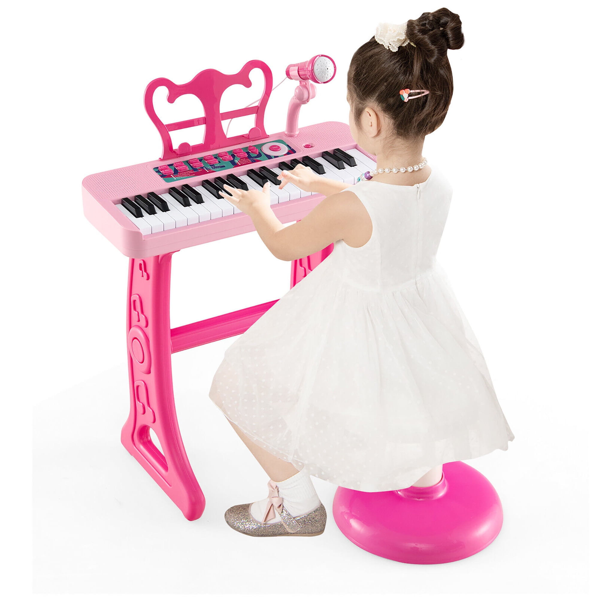 Gymax 37-Key Kids Piano Keyboard Toy Musical Electronic Instrument w ...