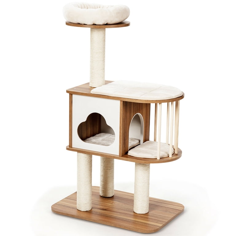 Just Wood Cat Tree Layby Modern Multi Level Cats Tree Kittens