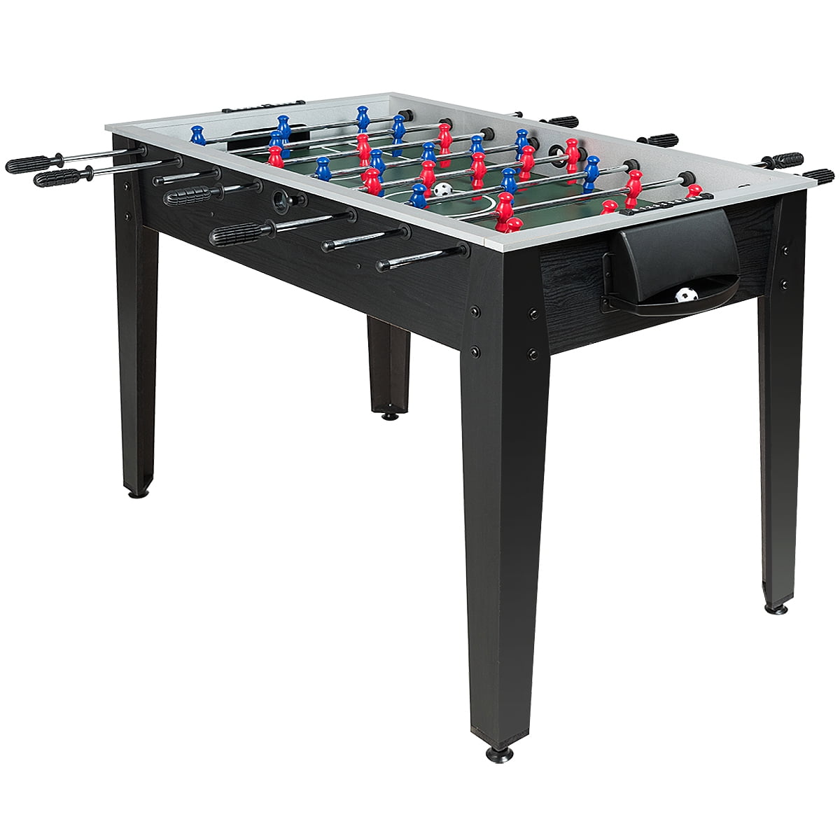Gymax 48'' Wooden Foosball Table for Adults & Kids, Competition Sized ...