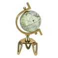 Gymax 5'' Geographic Rotating World Globe w/ Triangle Metal Stand ...