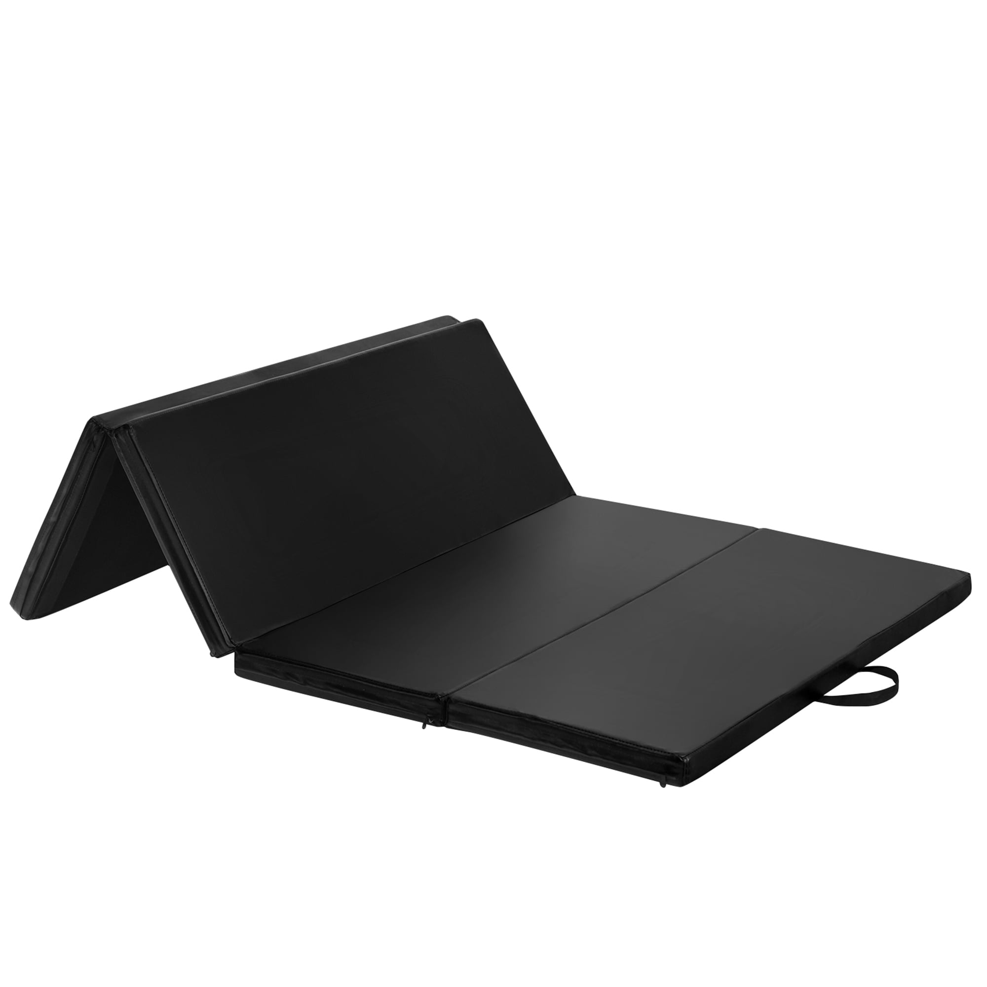Gymax 6' x 4' Folding Gymnastics Tumbling Mat Thick Panel Gym Fitness ...