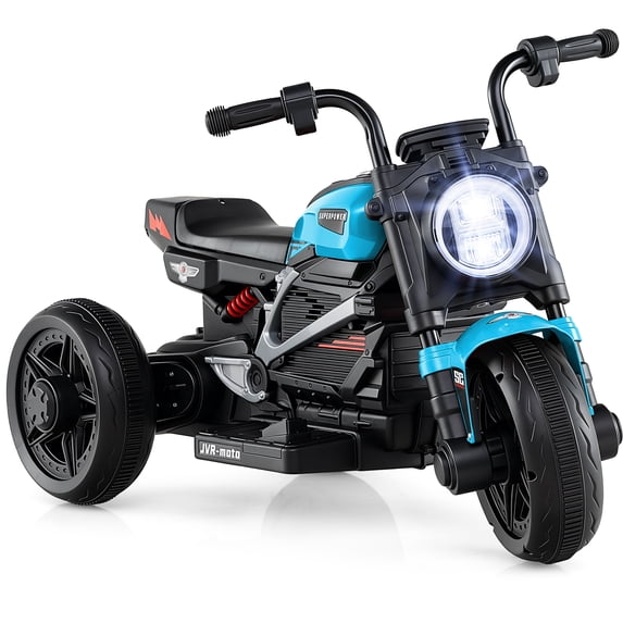 Gymax 6V Kids Motorcycle w/Song Story LED Headlights Accelerator Pedal ...