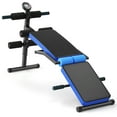 Gymax Adjustable Multi-Functional Weight Bench Folding Strength ...