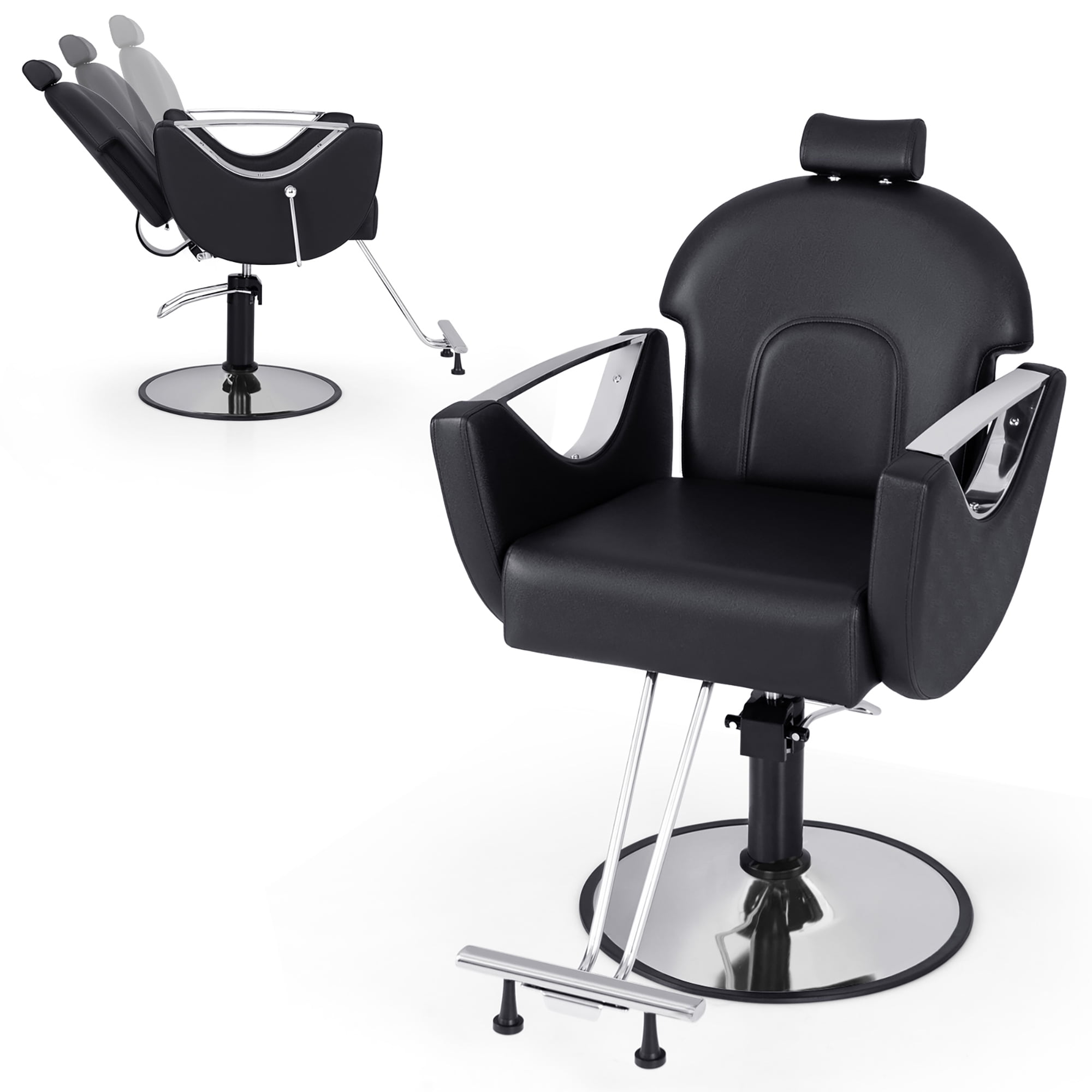 Salon Chair With Headrest