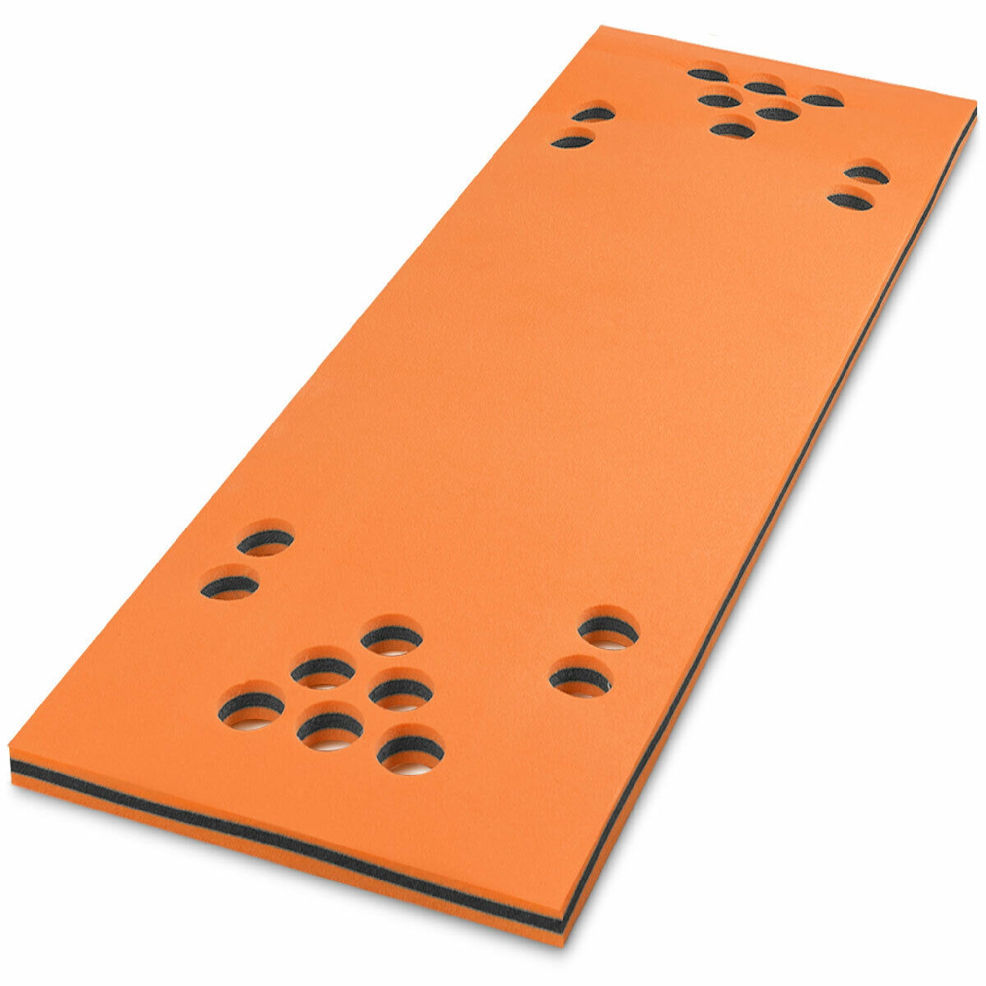 Gymax Floating Beer Pong Table 3-Layer Tear-Resistant XPE Multi-Purpose ...