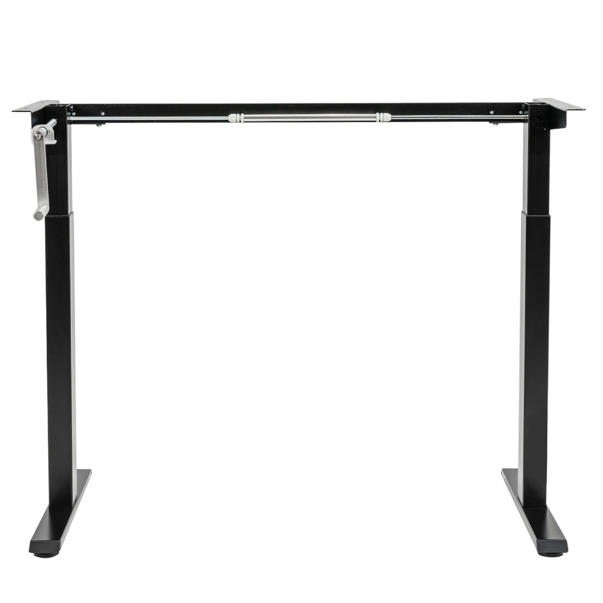 GYMAX Height Adjustable Standing Desk Frame - Walmart.com