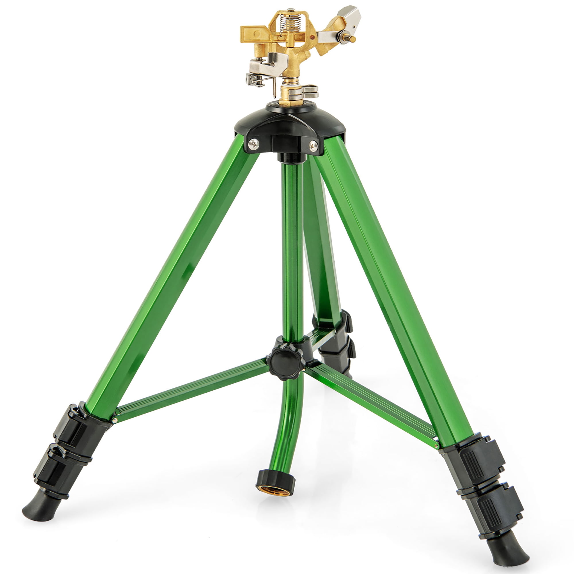 Gymax Multifunctional Lawn Sprinkler w/ 360 Degree Rotation 36FT-44.6FT ...