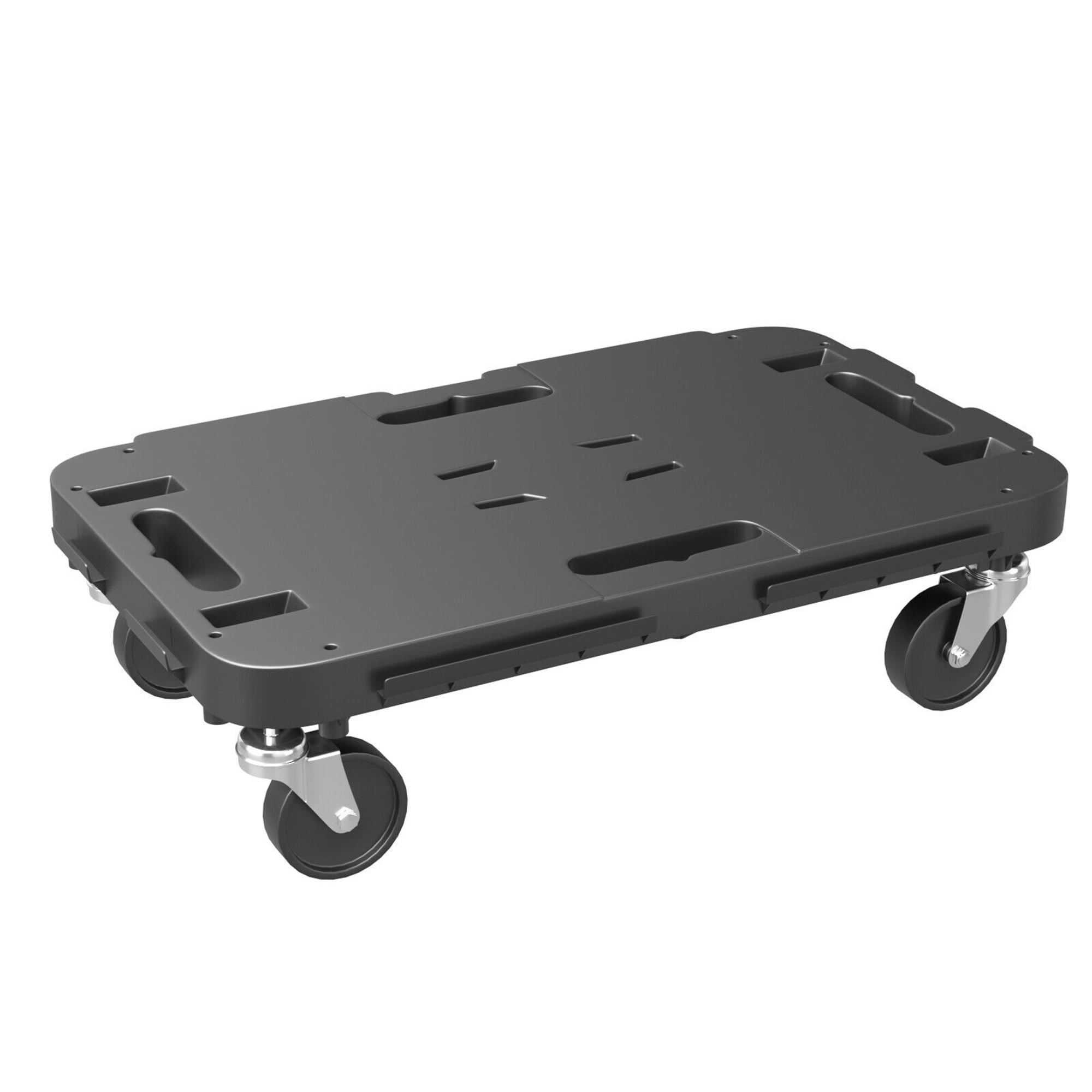 Gymax Heavy Duty Moving Rolling Platform Dolly, Interlocking Furniture ...